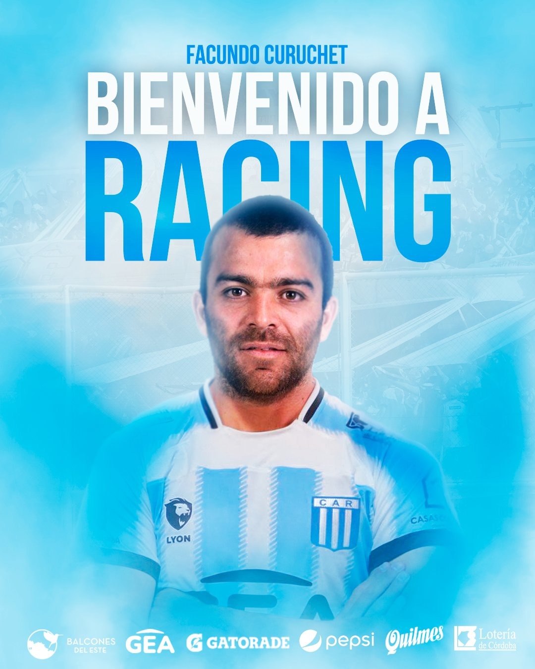 Nueva incorporación para Racing. - CLUB ATLETICO RACING