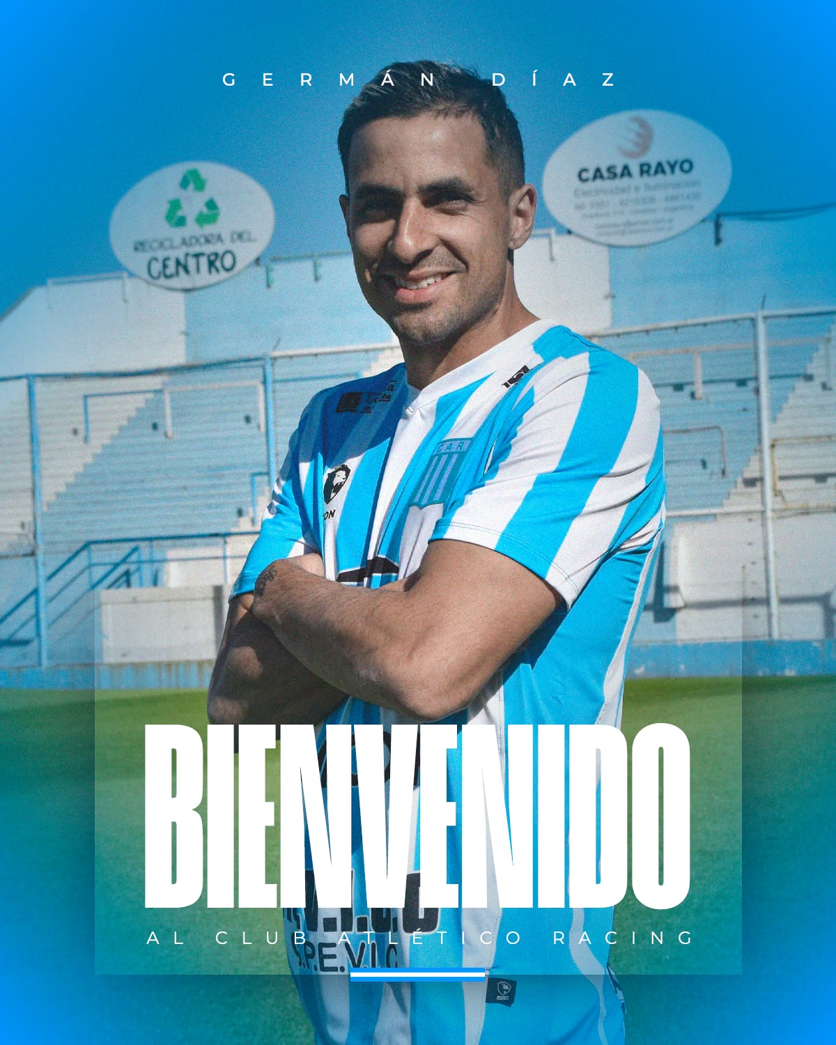 Nuevo refuerzo en Racing. - CLUB ATLETICO RACING